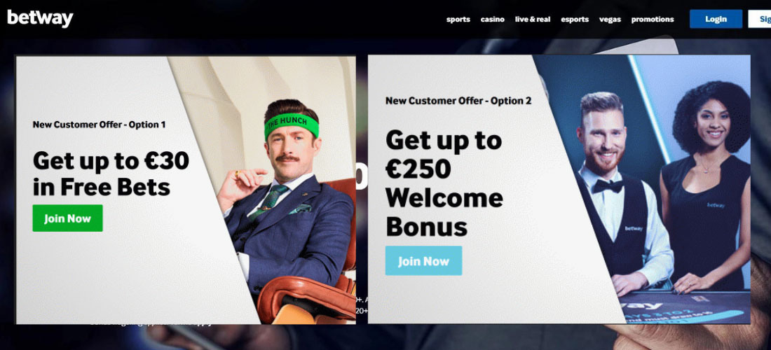 Betway website and payment methods in India